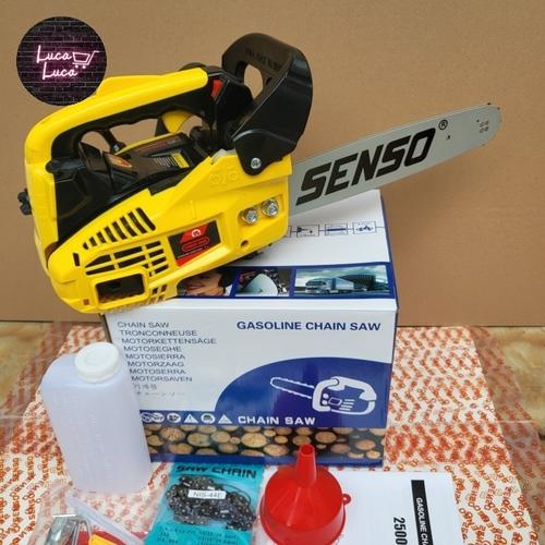 Jual chainsaw assy senso 2500 25.4cc mesin gergaji kayu senso kecil ...