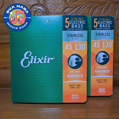 Promo Senar Bass Elektrik Elixir 5 String / Senar 5 Nanoweb 45/130 ...