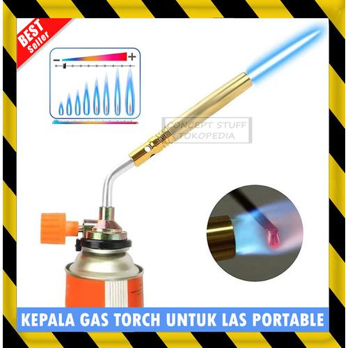 Jual KEPALA GAS TORCH FLAME GUN BLOW TORCH API LAS MANUAL TEMBAGA ...