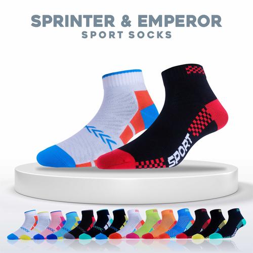 Jual Sprinter Emperor Ankle Socks - Black Red - Kab. Sleman - House of ...