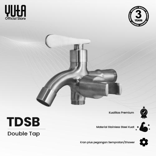 Promo YUTA Kran Air / Keran Cabang - Double Tap Stainless Steel TDSB ...