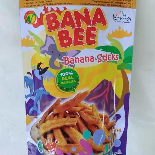 Jual Bana Bee Banabee Keripik Pisang Banana Stick Sticks Khas Lampung ...
