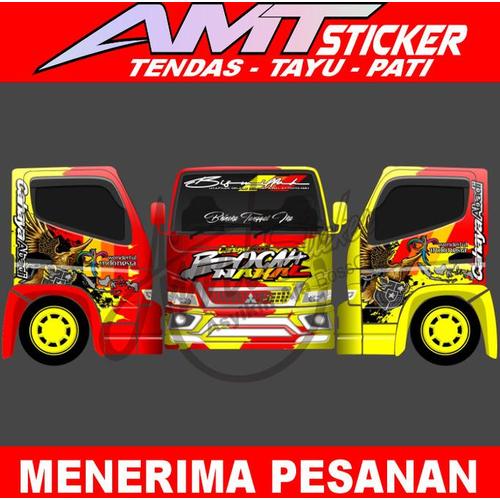 Jual Stiker Decal Full Set Truck Canter + Bisa Custom Desain - Sama ...