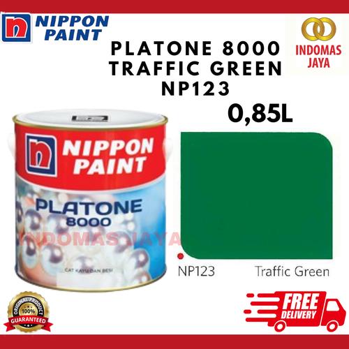 Jual NIPPON PAINT PLATONE 8000 TRAFFIC GREEN NP123 - Kota Pontianak ...