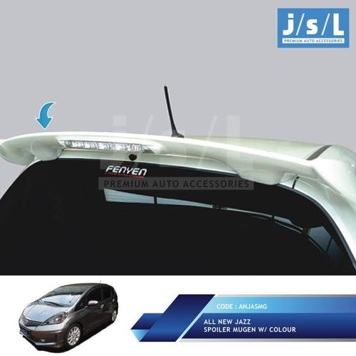 Jual ORIGINAL JSL Honda Jazz 2008-2013 Spoiler Model Mugen Color By ...