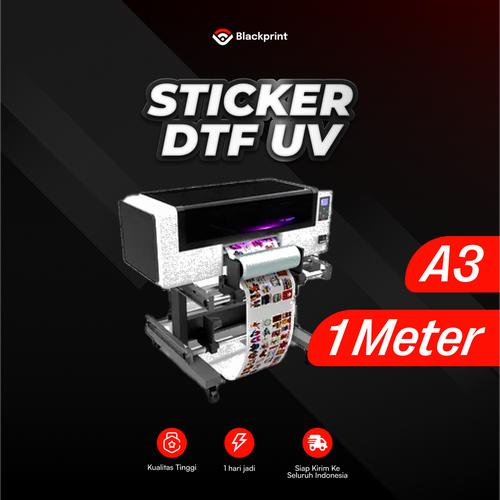 Jual Stiker UV DTF A3 & 1 Meter / STIKER DTF / Sticker UV DTF/Stiker ...