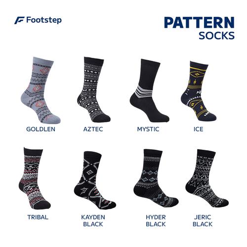 Promo Footstep Footwear Kaos Kaki Unisex Motif Kayden Pattern Series ...