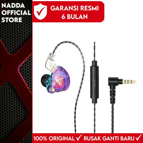 Jual QKZ AK6 Pro Earphone with Mic alt KZ EDX Pro TRN MT1 KZ EDC KZ EDS ...