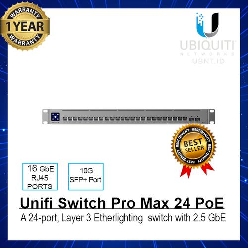 Jual Ubiquiti Pro Max 24 PoE (USW-Pro-Max-24-PoE) - Jakarta Barat ...