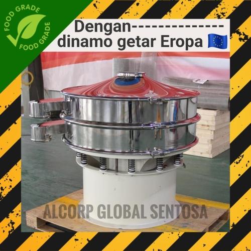 Jual mesin pengayak 40 inci 40inci 1 layer single deck mesh 60 mesh ...