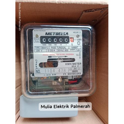 Jual KWH METER ANALOG 1P 1PHASE 1 P PHASE METBELOSA 5 ( 20 ) A 5/20 AMPERE - Jakarta Pusat ...