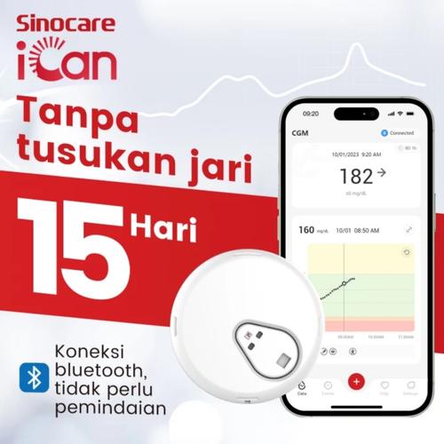 Jual Sinocare iCan i3 Alat Cek Gula Darah 15 Hari Berkelanjutan - Kota Depok - Sehat Memukau ...