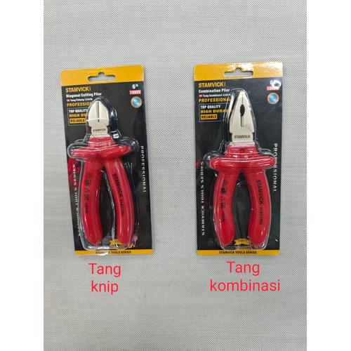 Jual Tang listrik stamvick 6" (1.000 volt) Tang potong dan tang ...