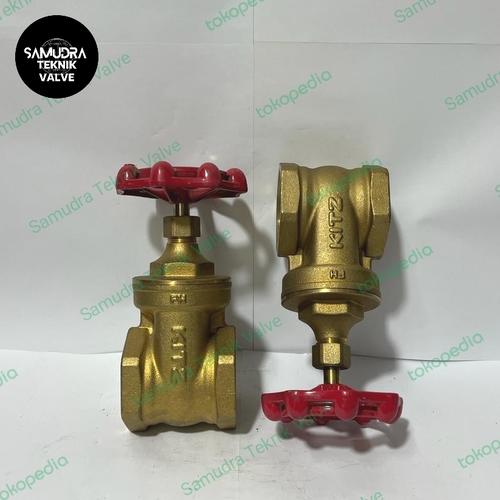 Jual GATE VALVE 1 1/2" INCH KITZ KUNINGAN CLASS 125 DN40 DRAT - Jakarta Barat - Samudra Teknik ...