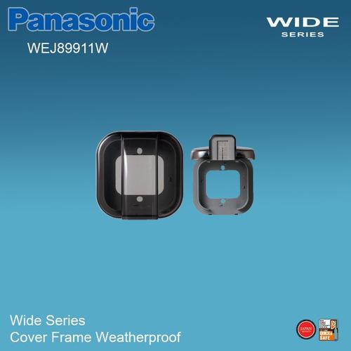 Jual Panasonic Wide Series Cover Frame Weatherproof WEJ89911W - Jakarta ...