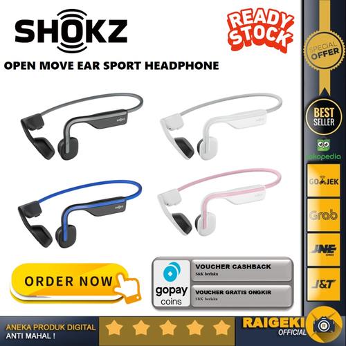 Jual Shokz openmove Open Move Wireless Bone Conduction Headphones - Jakarta Selatan - Raigeki ...