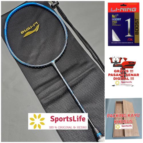 Jual RAKET BADMINTON LINING 3D CALIBAR 600 C COMBAT ORIGINAL - +SENAR ...