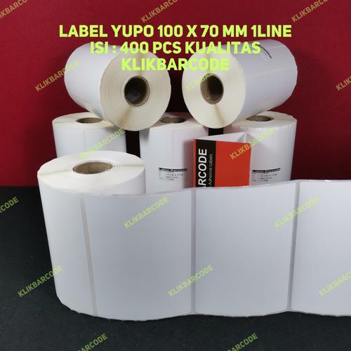 Jual YUPO 100X70 - 100*70 - 100 X 70 MM - BARCODE INDUSTRI LABEL ...