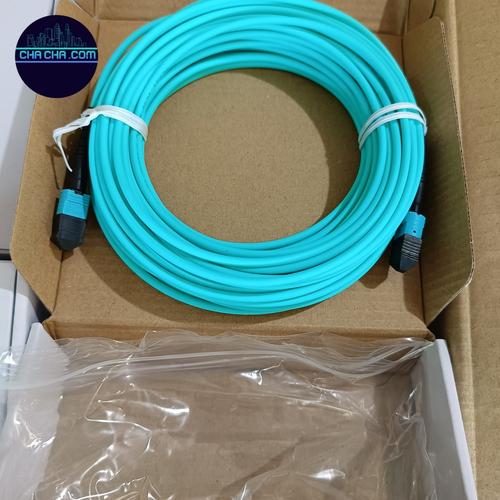 Jual Kabel MPO to MPO Multimode 15 meter Kabel optik Patchcord 40G 100G ...