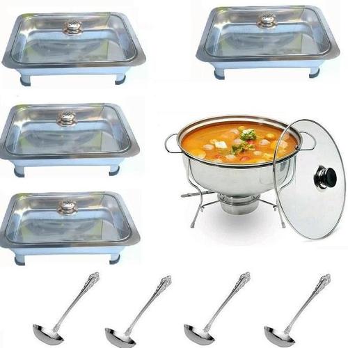 Jual Prasmanan set 5 Pcs / prasmanan tutup full kaca dan Kombinasi ...