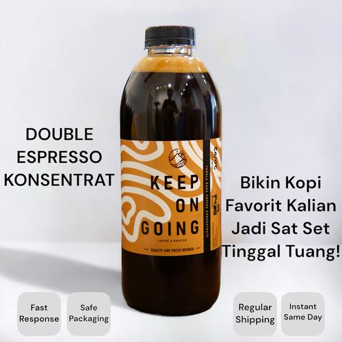 Jual Espresso Cair Kafein / Konsentrat Kopi 500 ml DOPPIO / DOUBLE ...
