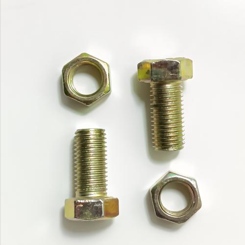 Jual BAUT MUR M10 X 20 MM HEXAGONAL BOLT M10 X 20MM HB KUNING KUNCI 14 ...