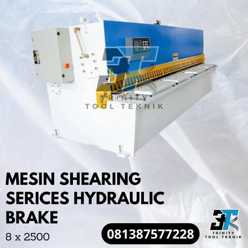 Jual Mesin Shearing Potong Plat Besi Shearing Machine 8x2500 - Kota ...