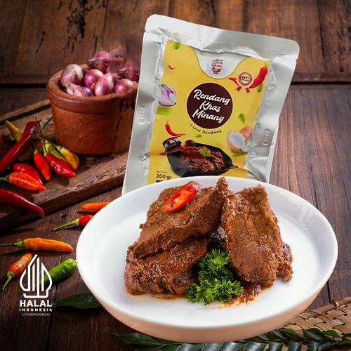 Promo Rendang Khas Minang | Lauk Siap Saji Kemasan 100 Gram - Kota ...