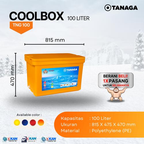 Jual Coolbox 100Liter Coolbox Tanaga Kota Pendingin Es Batu Box Ikan ...