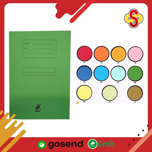 Jual Stopmap Kertas / Map Biola 5002 Kertas Buffalo Folio (F4) Isi 50 ...