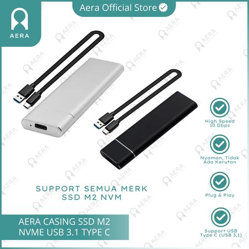 Promo CASING SSD M2 NVME USB 3.1 TYPE C | CASE SSD NVME M2 HIGH SPEED ...