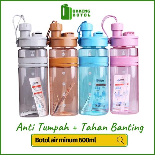 Jual Botol air minum 600ml | Botol air minum anak 600ml BPA Free 7258 ...