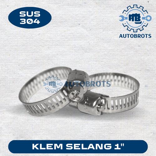 Jual Klem Selang SS Stainless 1" / Hose Clamp 1 inch - Kota Surabaya ...
