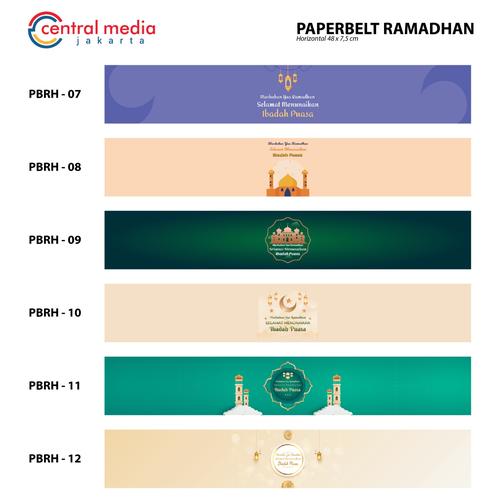 Jual Paper Belt Ramadhan Horizontal isi 50 Pcs Sleeve Box Hampers Puasa ...