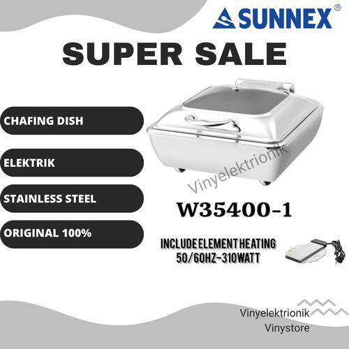 Jual Chafing Dish Pemanas SUNNEX GENOA Listrik Persegi 6.8 liter ...