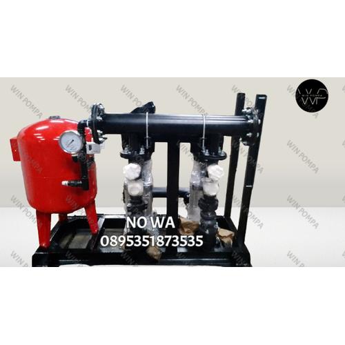 Jual Pompa Vertikal Multistage Booster Set Lengkap Control Panel ...
