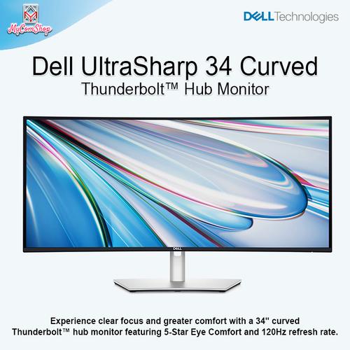 Jual DELL ULTRASHARP U3425WE 34" WQHD MONITOR IPS BLACK 120HZ - Jakarta ...