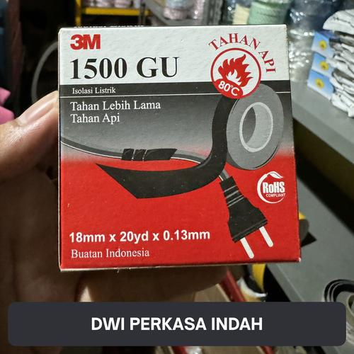 Jual 3M 1500 GU Isolasi Listrik Hitam Solasi Ban - Kota Tangerang - Dwi ...