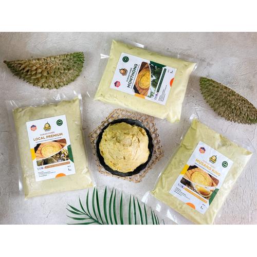 Jual Daging Durian 1kg Lokal - 100% Full Durian - Plastik, Monthong 1KG ...