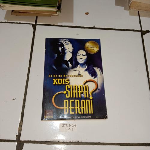 Jual BUKU DI BALIK KESUKSESAN KUIS SIAPA BERANI? - Kota Depok - nunabooks | Tokopedia