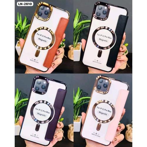 Jual Case Iphone 15 Pro Max 15Pro 14 14Pro Plus Magsafe Flip Wallet ...