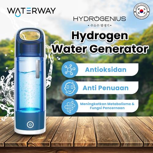 Jual Hydrogen Water Generator HYDROGENIUS Bottel High Performance ...