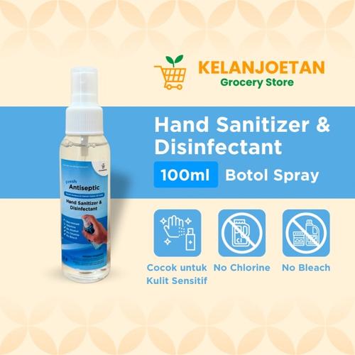 Promo Hand Sanitizer dan Disinfektan Cair Anti Bakteri Kelanjoetan ...