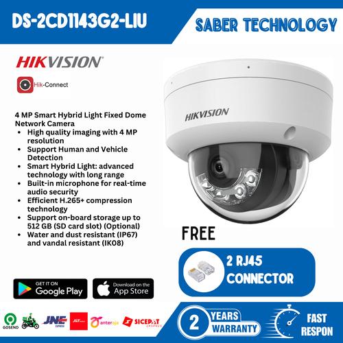 Jual HIKVISION DS-2CD1143G2-LIU 4MP SMART DUAL LIGHT - Jakarta Pusat - Saber Technology | Tokopedia