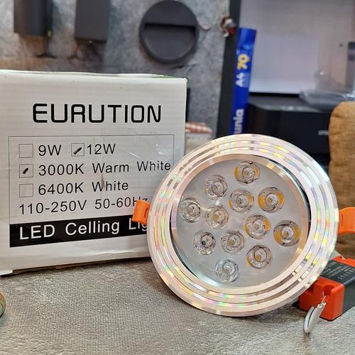 Jual Led Downlight Spot 12W 12 Mata Inbow Erution Untuk Led Celling ...