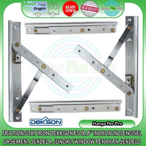 Jual FRICTION STAY IRON DEKKSON FS IR 8” INCHI IN ENGSEL CASEMENT ...