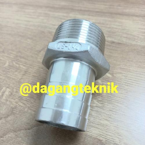 Jual Hose Nipple / Nipple Selang / Nepel Selang Class 150 SS 304 2 inch ...