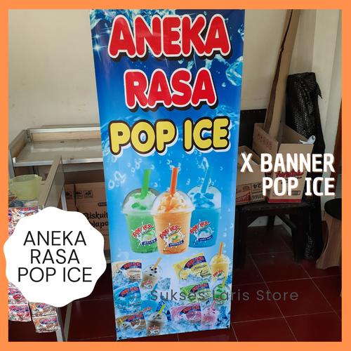 Jual BANNER POP ICE | JAGRAK BANNER | SPANDUK POP ICE | STANDING BANNER ...