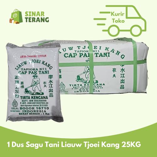 Jual Sagu Cap Pak Tani Liauw Tjoei Kang dus / Tepung Tapioka 1 KARTON ...