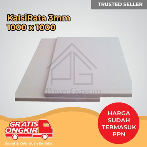 Jual KalsiRata 3mm x 1000 x 1000 - Jakarta Timur - Power Gypsum | Tokopedia